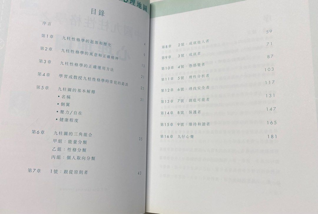 中國九柱性格學之/心理地圖/NLP/Enneagram/九型人格/性格分析/凌永康/黃茵/二手書/狀況良好/有少量黃色螢光筆跡/Dominic ...