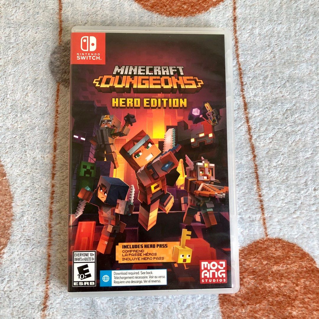 NSW Minecraft Dungeons Hero Edition game for Nintendo Switch, Video ...