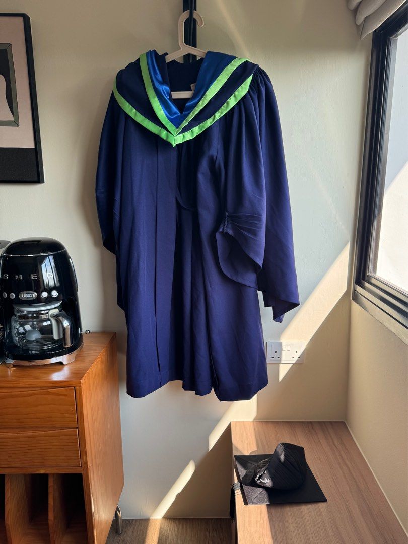 NTU Science Graduation Gown, Women's Fashion, Dresses & Sets, Evening ...