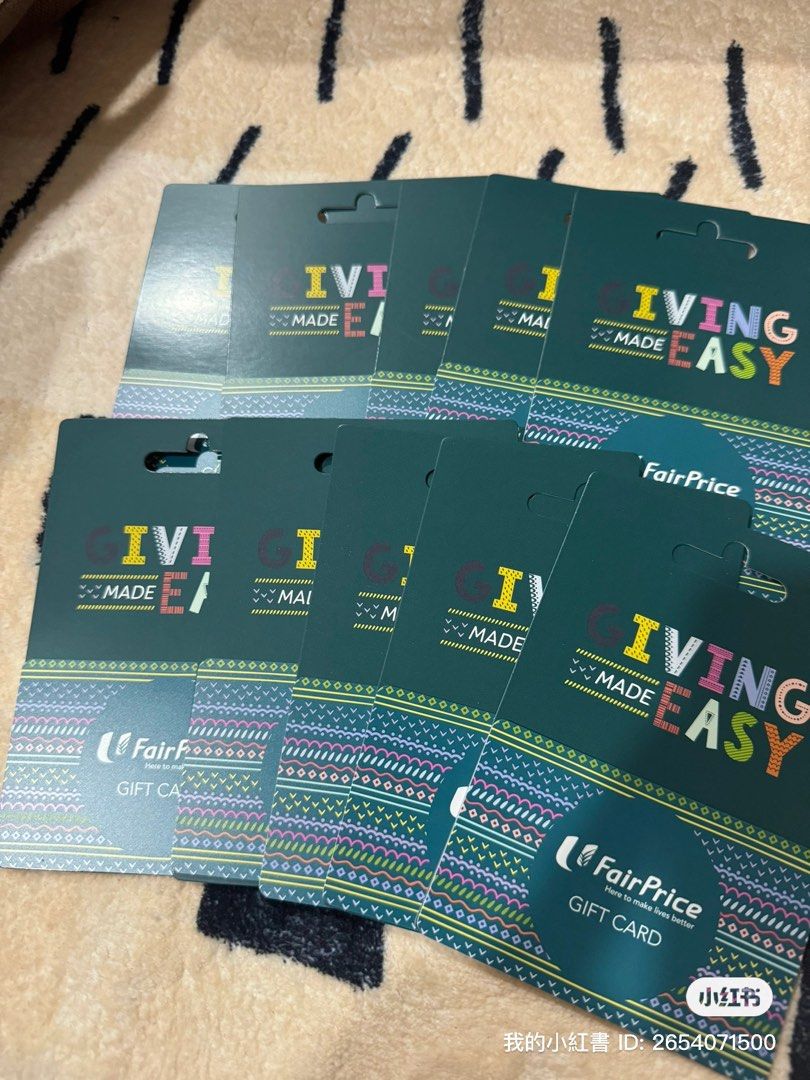 NTUC gift cards, Tickets & Vouchers, Store Credits on Carousell