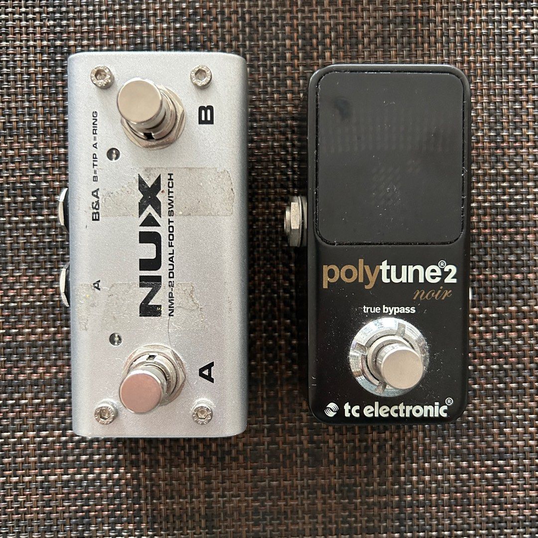 NUX NMP-2 Dual Footswitch Foot Switch, Hobbies & Toys, Music & Media ...