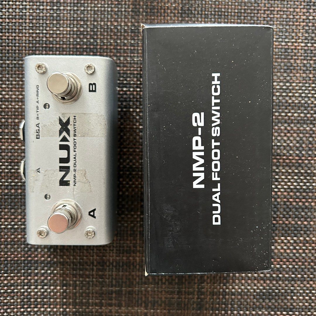 NUX NMP-2 Dual Footswitch Foot Switch, Hobbies & Toys, Music & Media ...