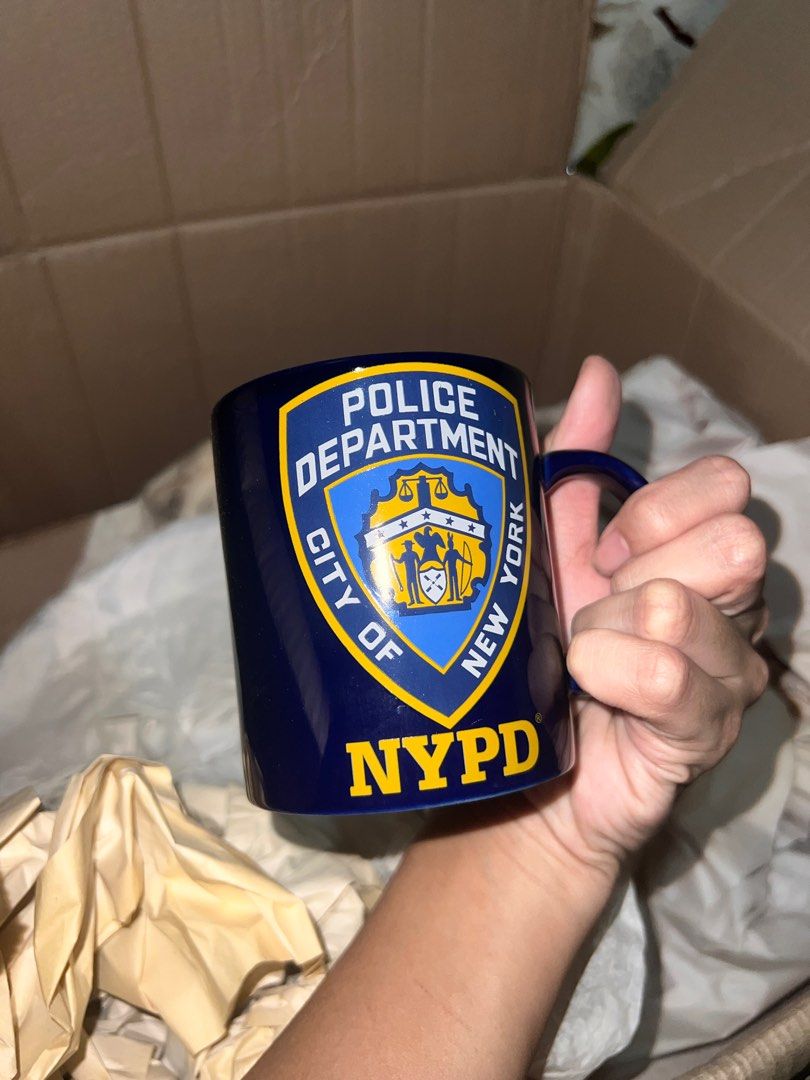 NYPD New York Police Department coffee mug, Furniture & Home Living ...