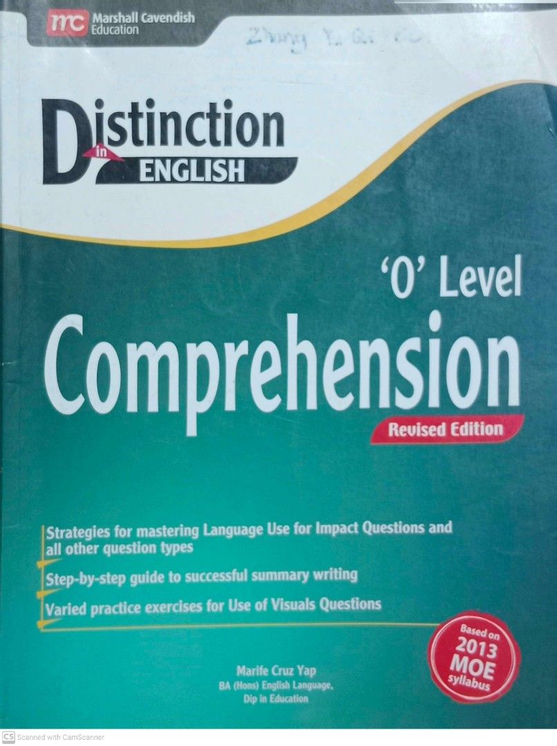 O level English Comprehension, Hobbies & Toys, Books & Magazines ...