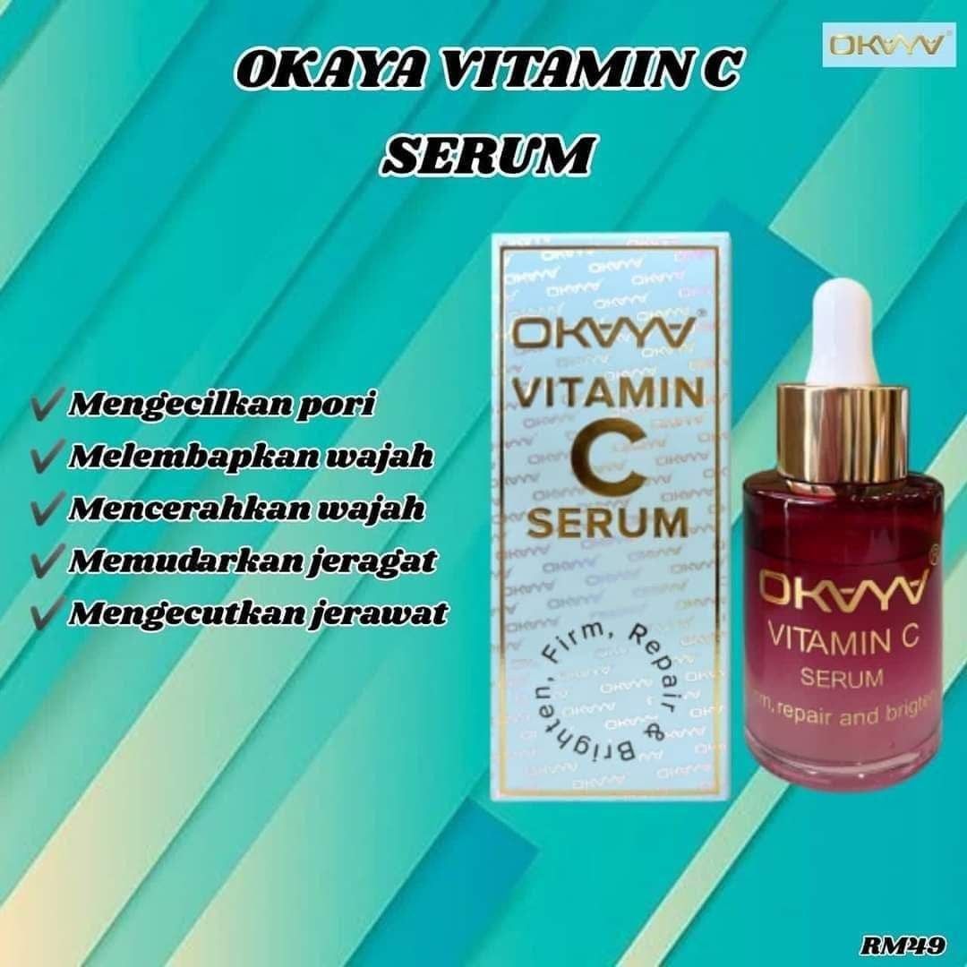 Okaya Vitamin C Serun, Beauty & Personal Care, Face, Makeup on Carousell