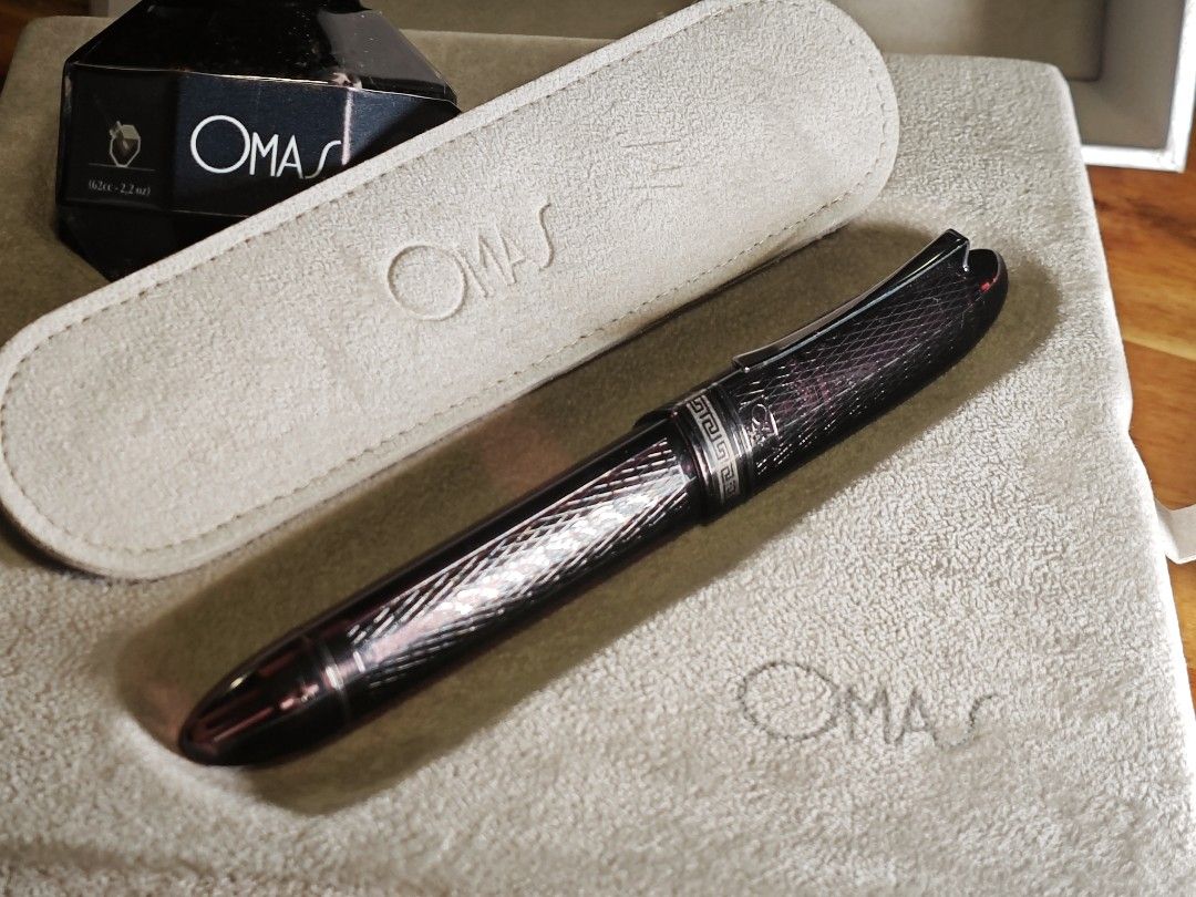 Omas 360 Fountain Fume Pen Vintage Limited Edition #28 Modern Flex EF ...