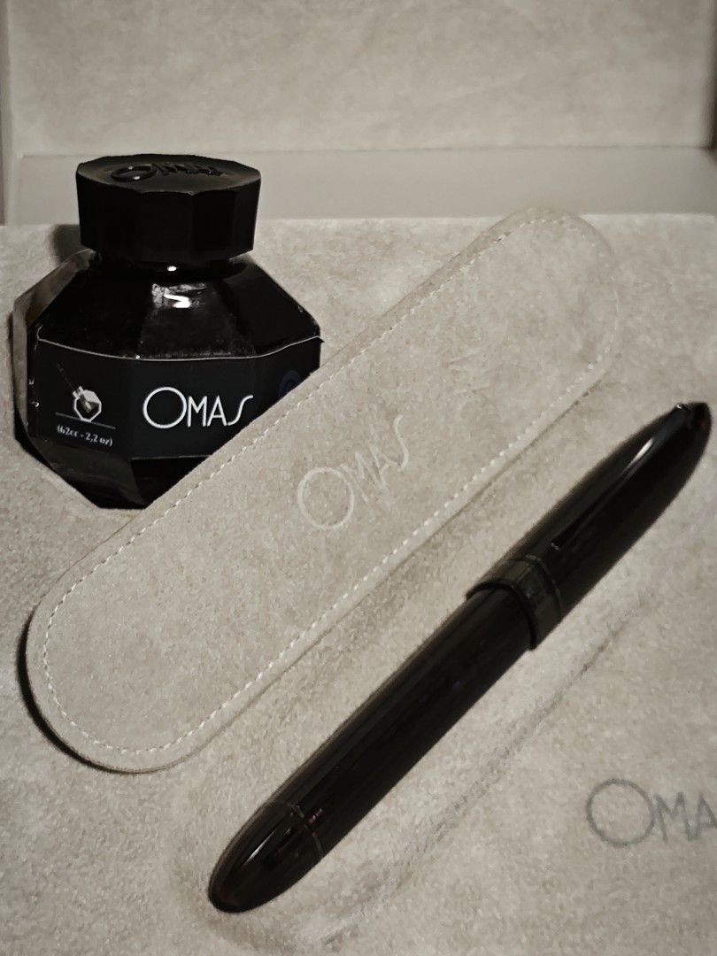 Omas 360 Fountain Fume Pen Vintage Limited Edition #28 Modern Flex EF ...