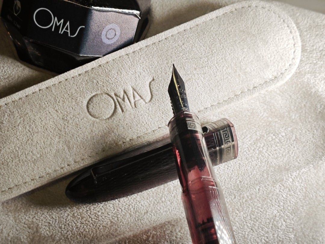 Omas 360 Fountain Fume Pen Vintage Limited Edition #28 Modern Flex EF ...