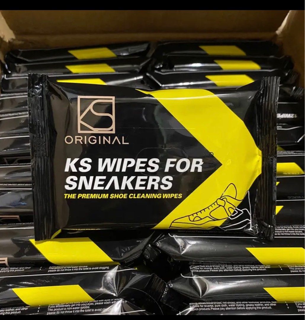 ORIGINAL KS WIPES FOR SNEAKERS (SALE!), Furniture & Home Living ...