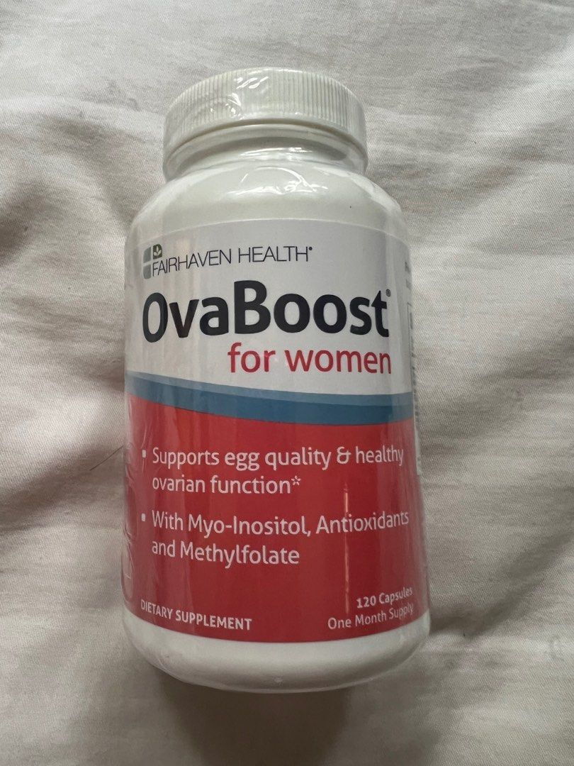 OvaBoost for Women, 120 Capsules, Health & Nutrition, Health ...