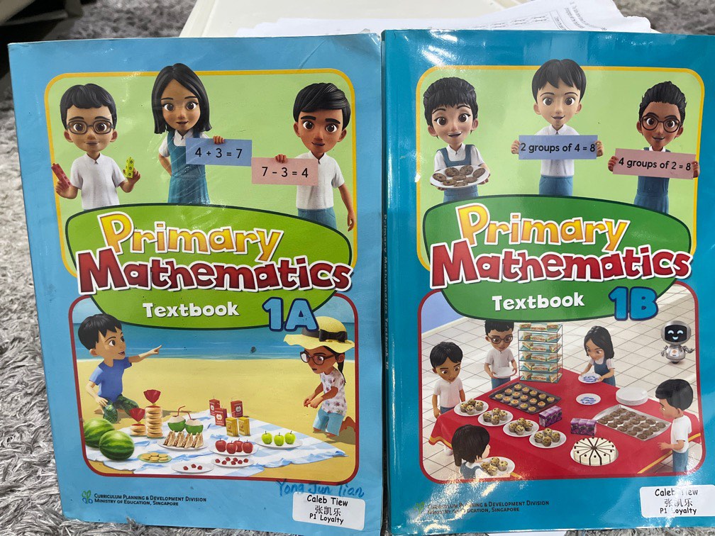P1 math textbook, Hobbies & Toys, Books & Magazines, Textbooks on Carousell