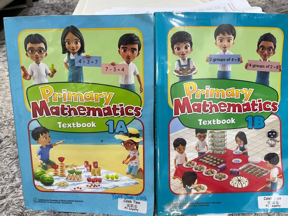 P1 math textbook, Hobbies & Toys, Books & Magazines, Textbooks on Carousell