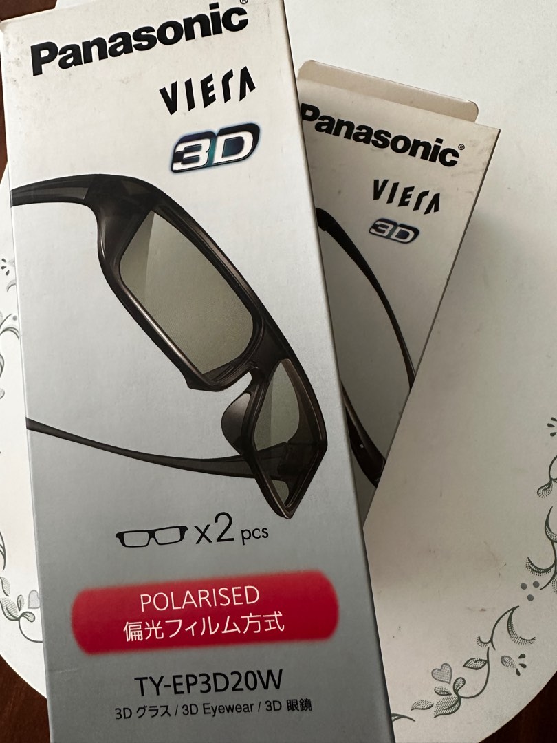 Panasonic Viera 3D glass, TV & Home Appliances, TV & Entertainment, TV ...