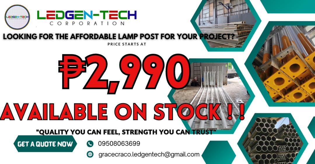 PERIMETER POLE / SINGLE ARM POLE / SOLAR POLE / CCTV POLE ...