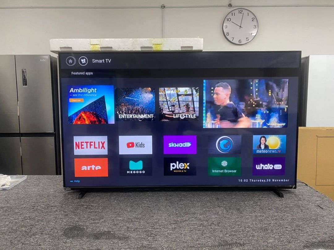 Philips 58 inch Smart tv 4K UHD, TV & Home Appliances, TV ...