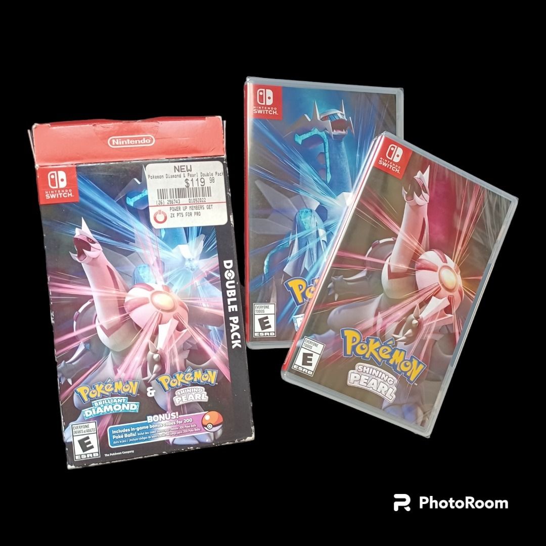 Pokemon BDSP Double Pack, Video Gaming, Video Games, Nintendo on Carousell