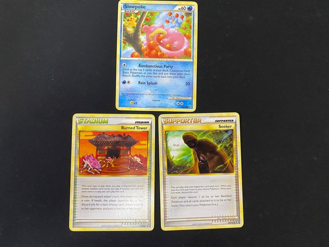 Pokemon card sword and shield slowpoke slowbro pikachu umbreon ...