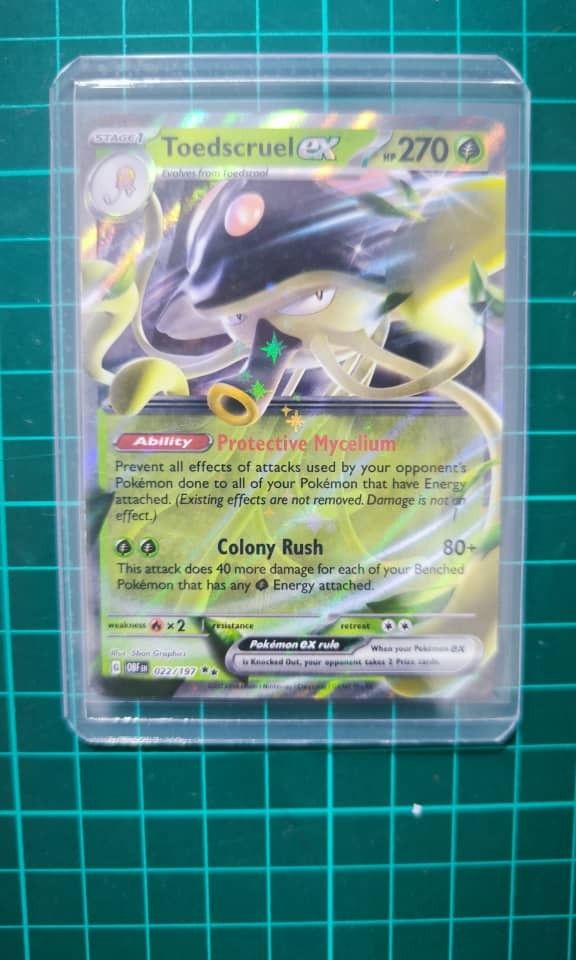 Pokemon card Toedscruel, Hobbies & Toys, Toys & Games on Carousell