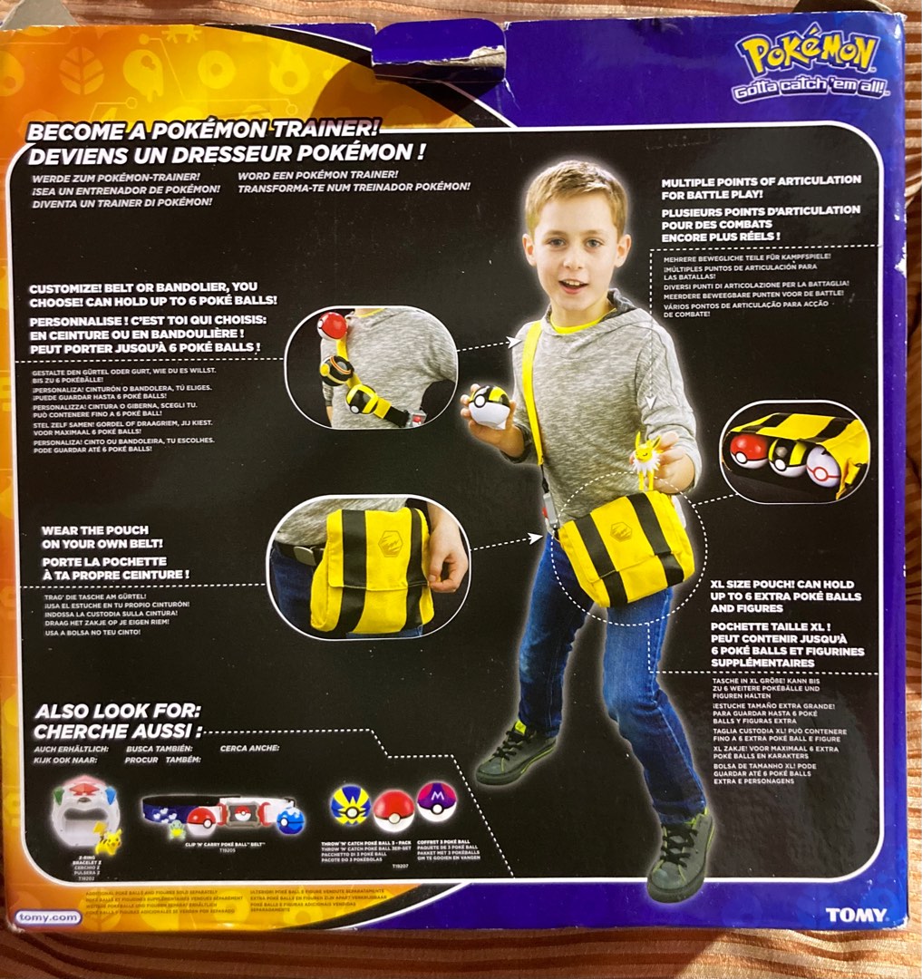 Pokemon Trainer kit 4Y and up, Hobbies & Toys, Toys & Games on Carousell