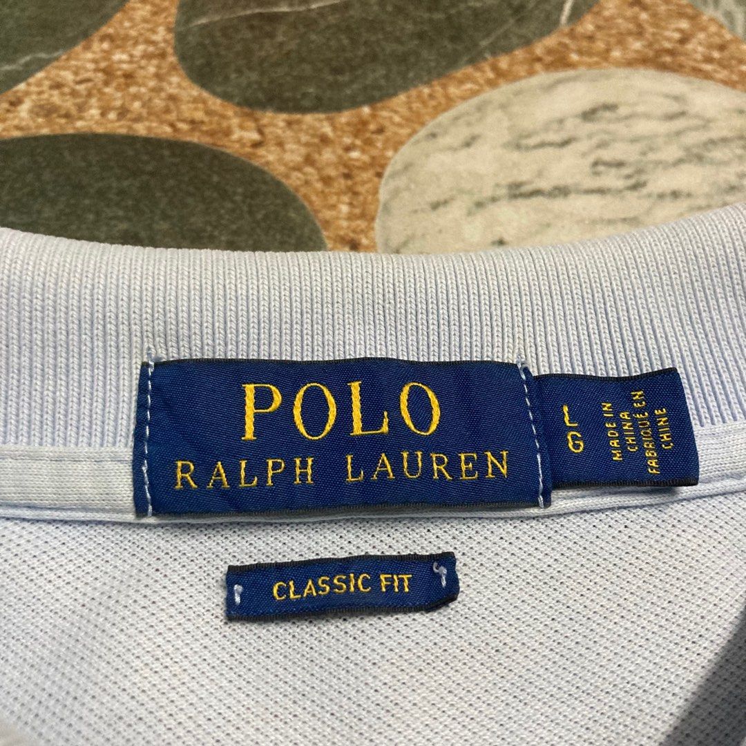 Polo Ralph Lauren Baby Blue Polo Shirt, Men's Fashion, Tops & Sets, Tshirts & Polo Shirts on ...