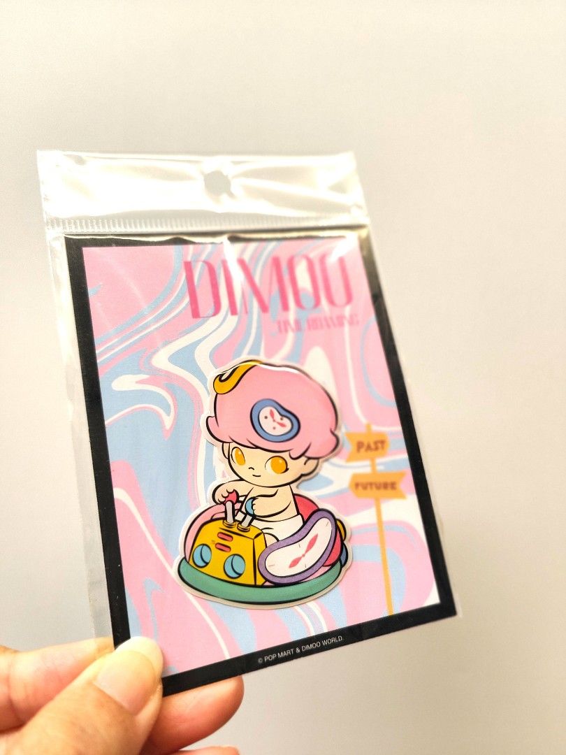 Pop Mart Dimoo Time Roaming sticker, Hobbies & Toys, Stationery & Craft ...