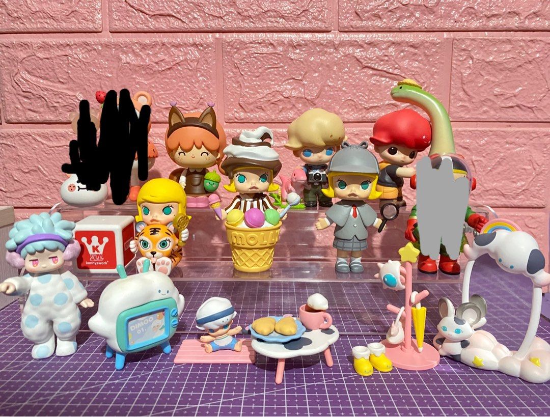 Pop mart (molly, momiji, bobococo, dimoo, rory, Hobbies & Toys, Toys ...