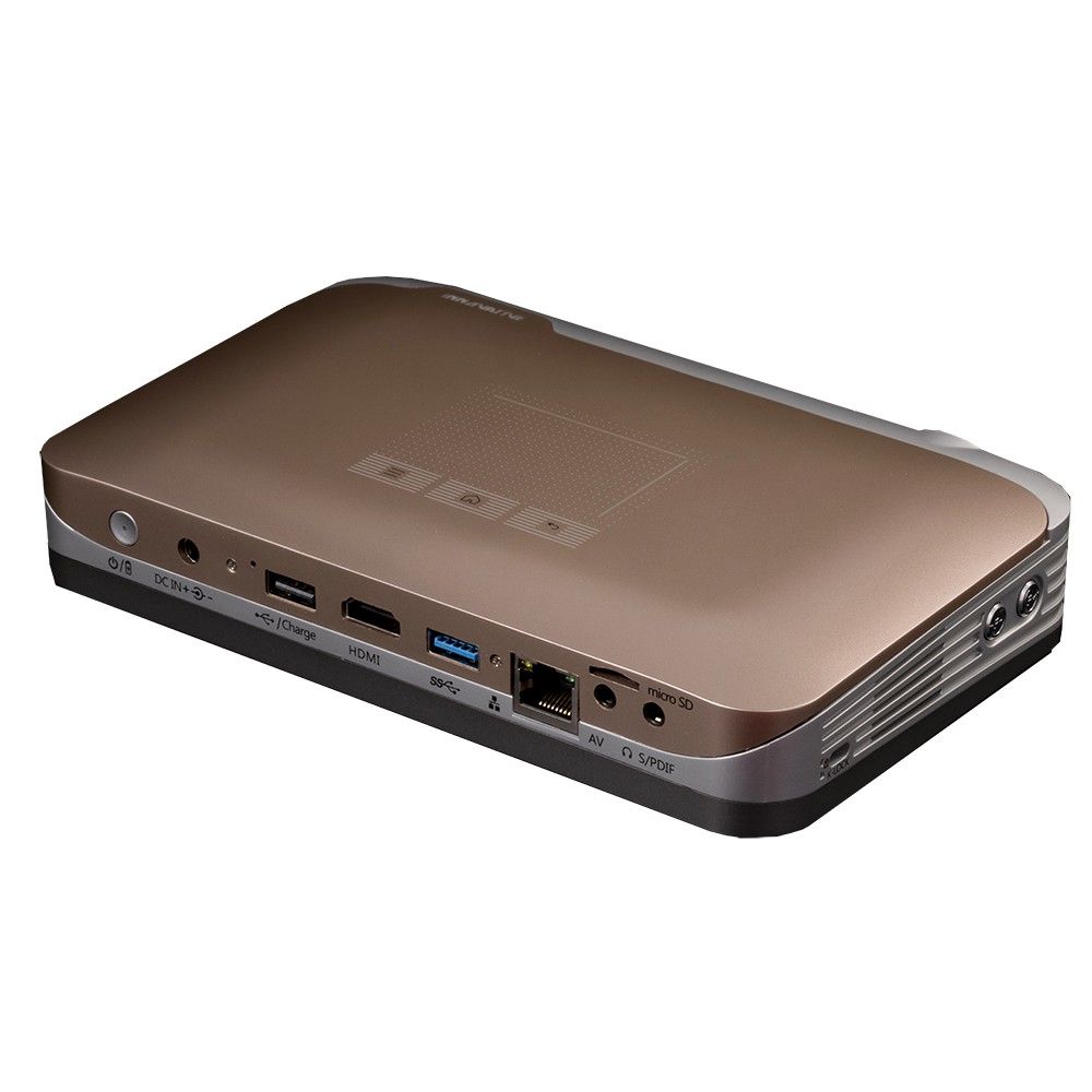 Portable Smart Mini Projector with inbuilt Battery, 3D, Ai Auto Focus ...