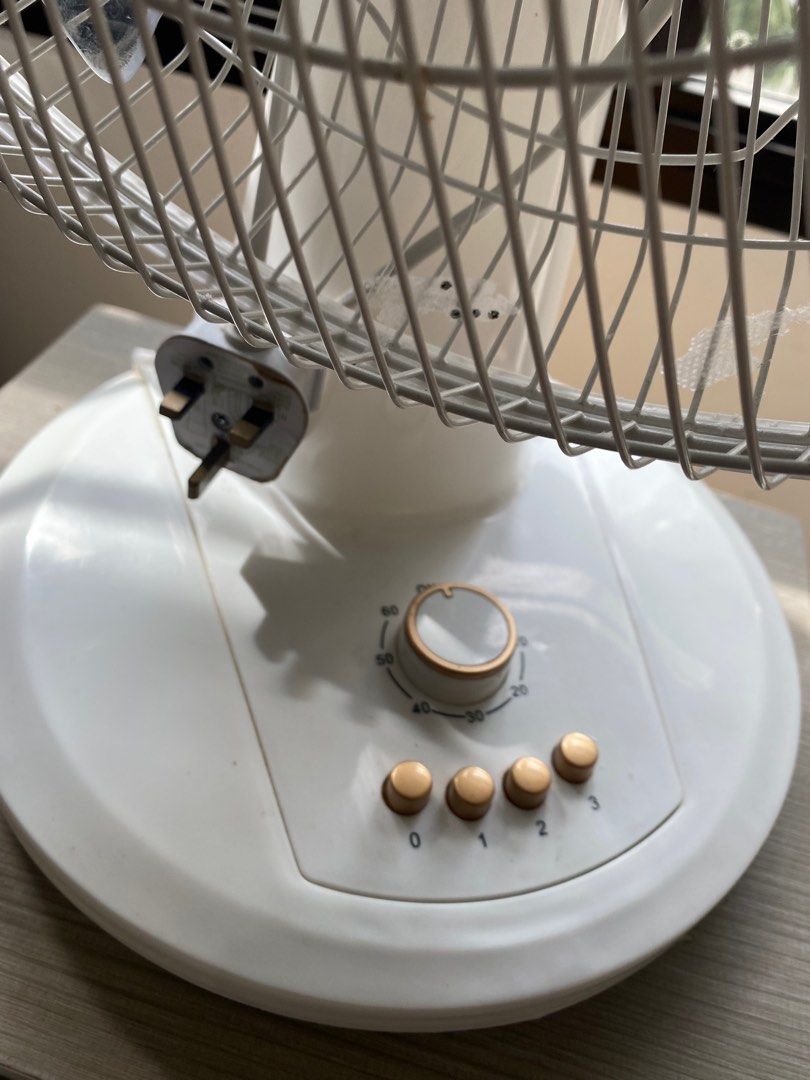 Powerpac table Fan, Furniture & Home Living, Lighting & Fans, Fans on ...