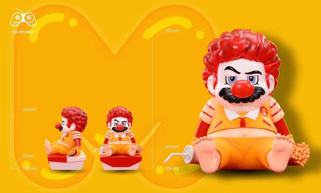 【PRE-ORDER】PG Studio - Super Mario - McD Mario Uncle & KFC Mario Uncle ...