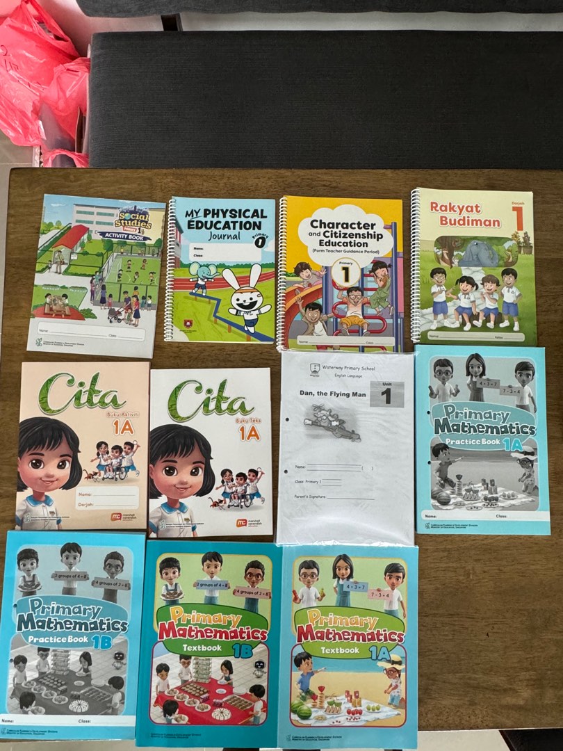 Primary 1 maths and Malay textbooks, Hobbies & Toys, Books & Magazines ...