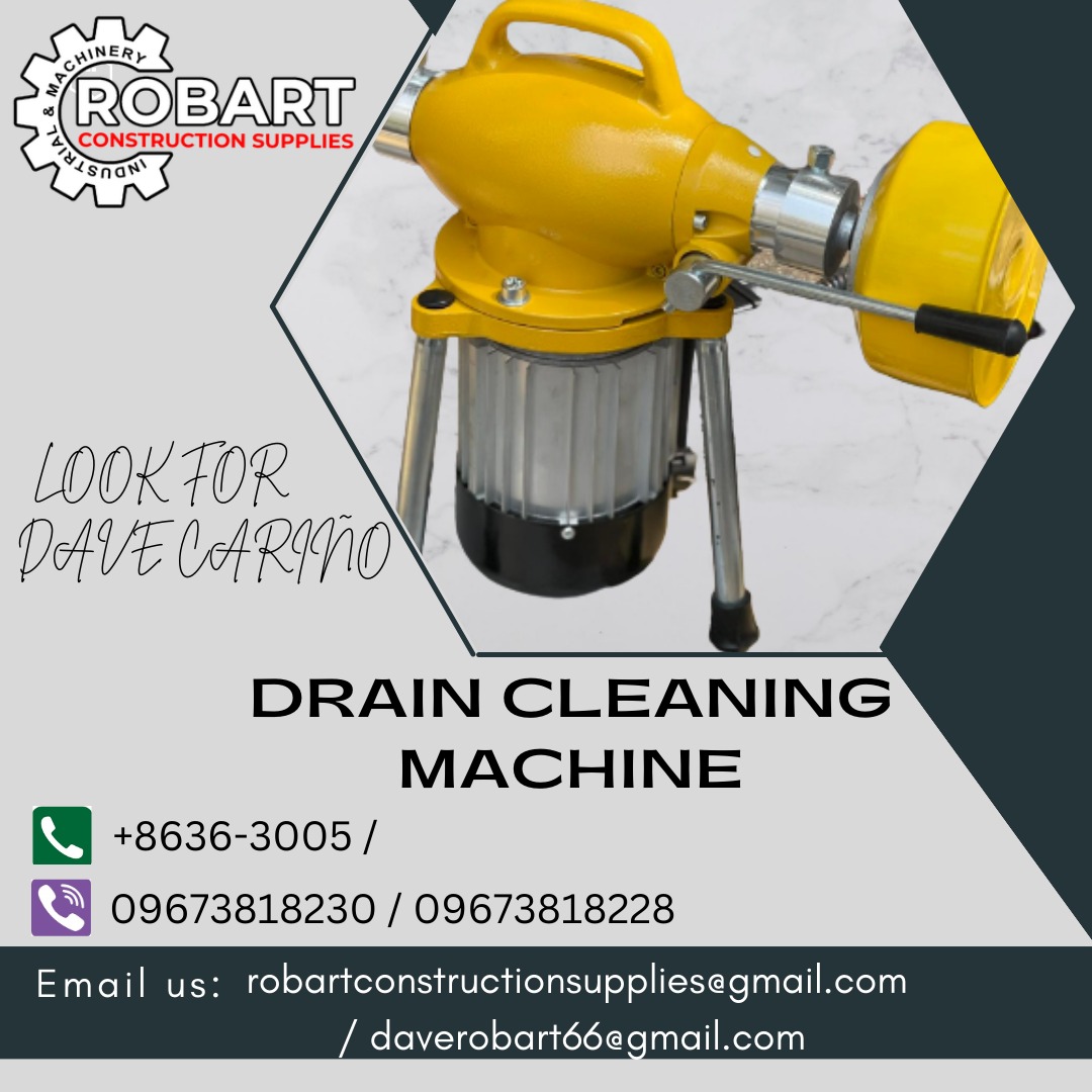PRIME DRAIN CLEANING MACHINE, Commercial & Industrial, Construction ...