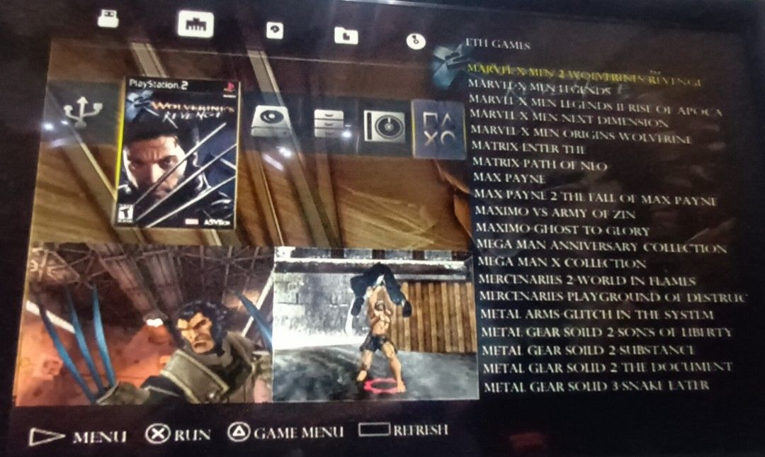 Ps2 modded 221/555 games (rgb lighting, plays ps2,ps1, taito, sega ...