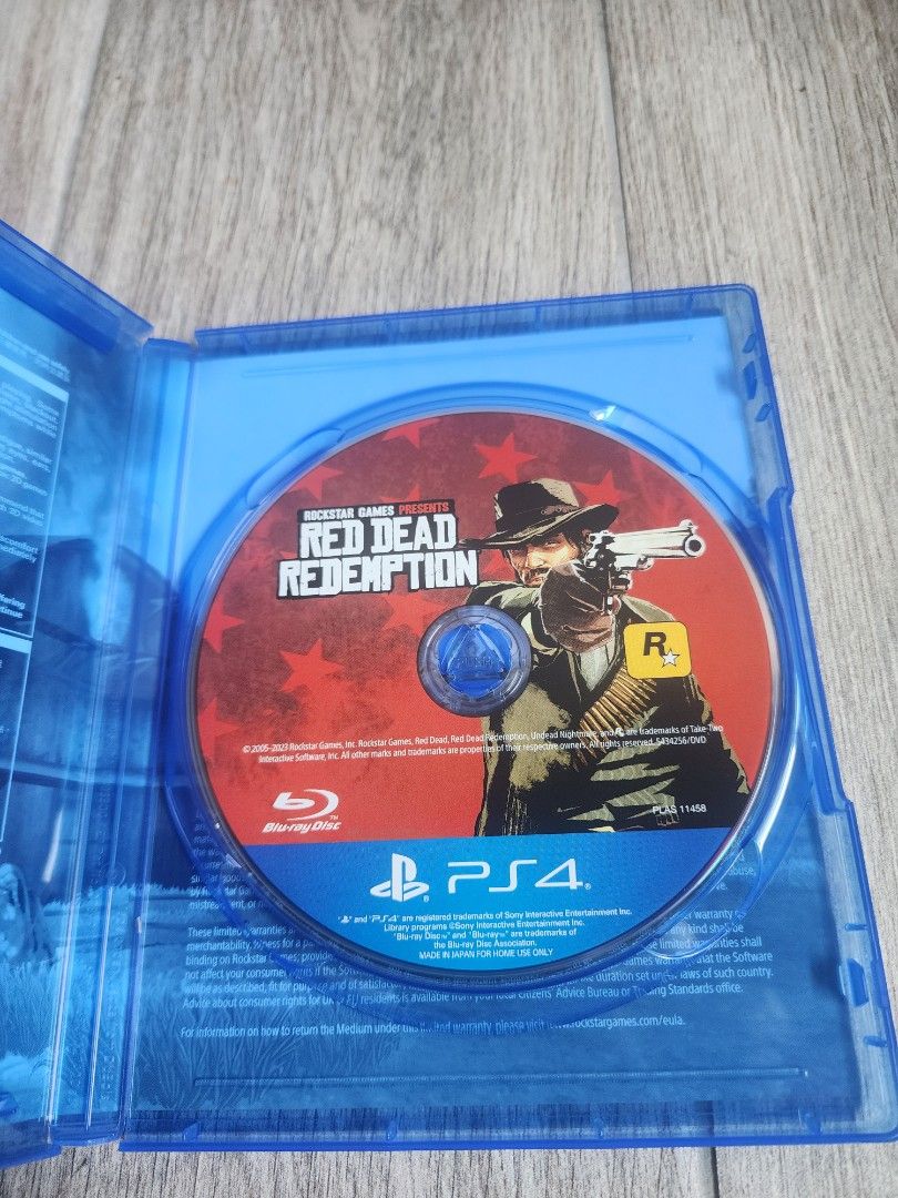 PS4 Red Dead Redemption 1 (R3), Video Gaming, Video Games, PlayStation ...