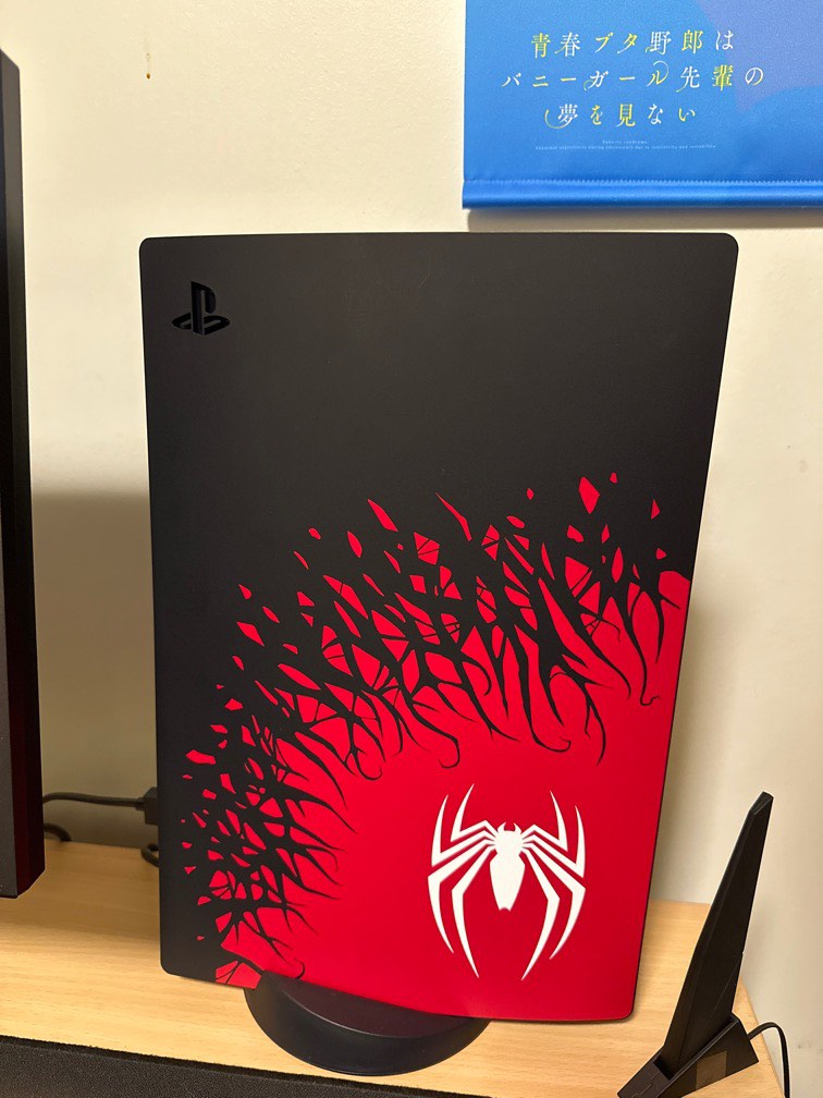 PS5 Spiderman 2 Limited Edition Plate covers, Video Gaming, Video Game ...