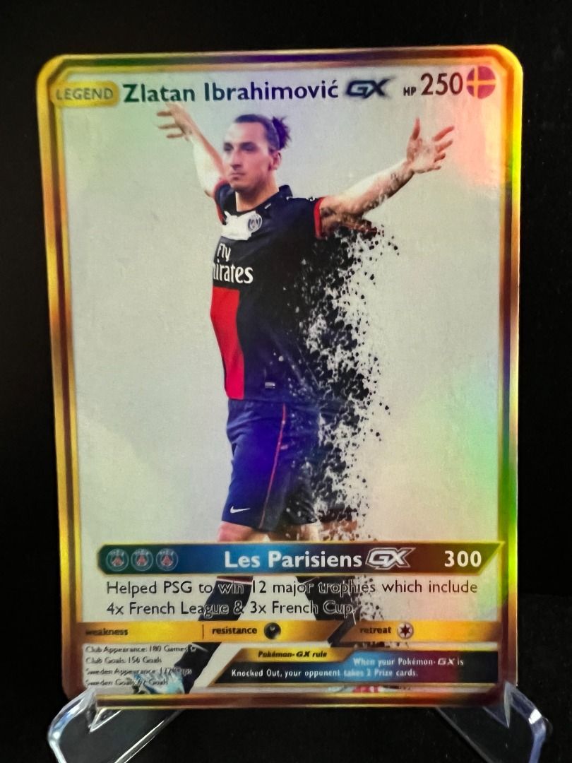 PSG Pokemon GX (Mbappe, Neymar, Ibrahimovic), Hobbies & Toys, Toys ...