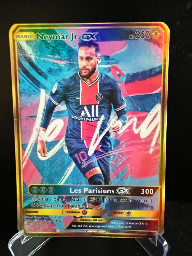 PSG Pokemon GX (Mbappe, Neymar, Ibrahimovic), Hobbies & Toys, Toys ...
