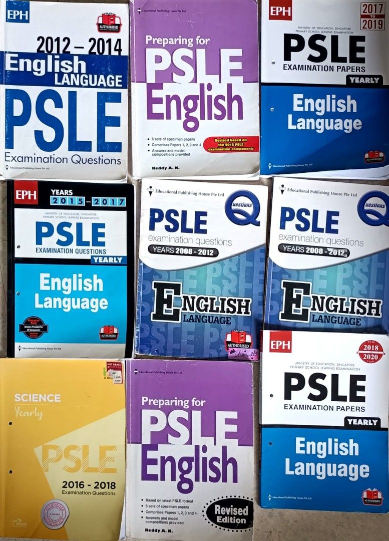 PSLE English book, Hobbies & Toys, Books & Magazines, Assessment Books ...
