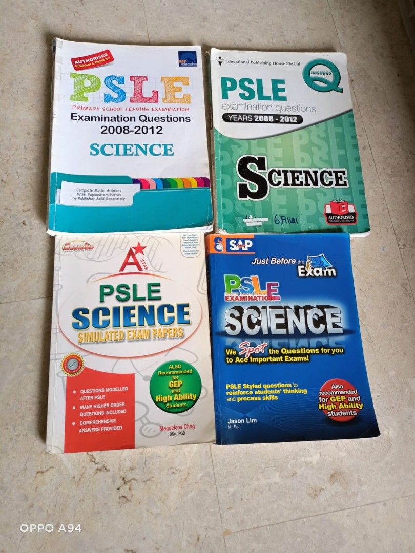 PSLE Science books, Hobbies & Toys, Books & Magazines, Assessment Books ...