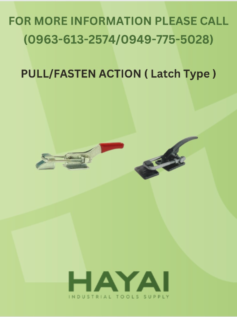 PULL/FASTEN ACTION (LATCH TYPE), Commercial & Industrial, Construction ...