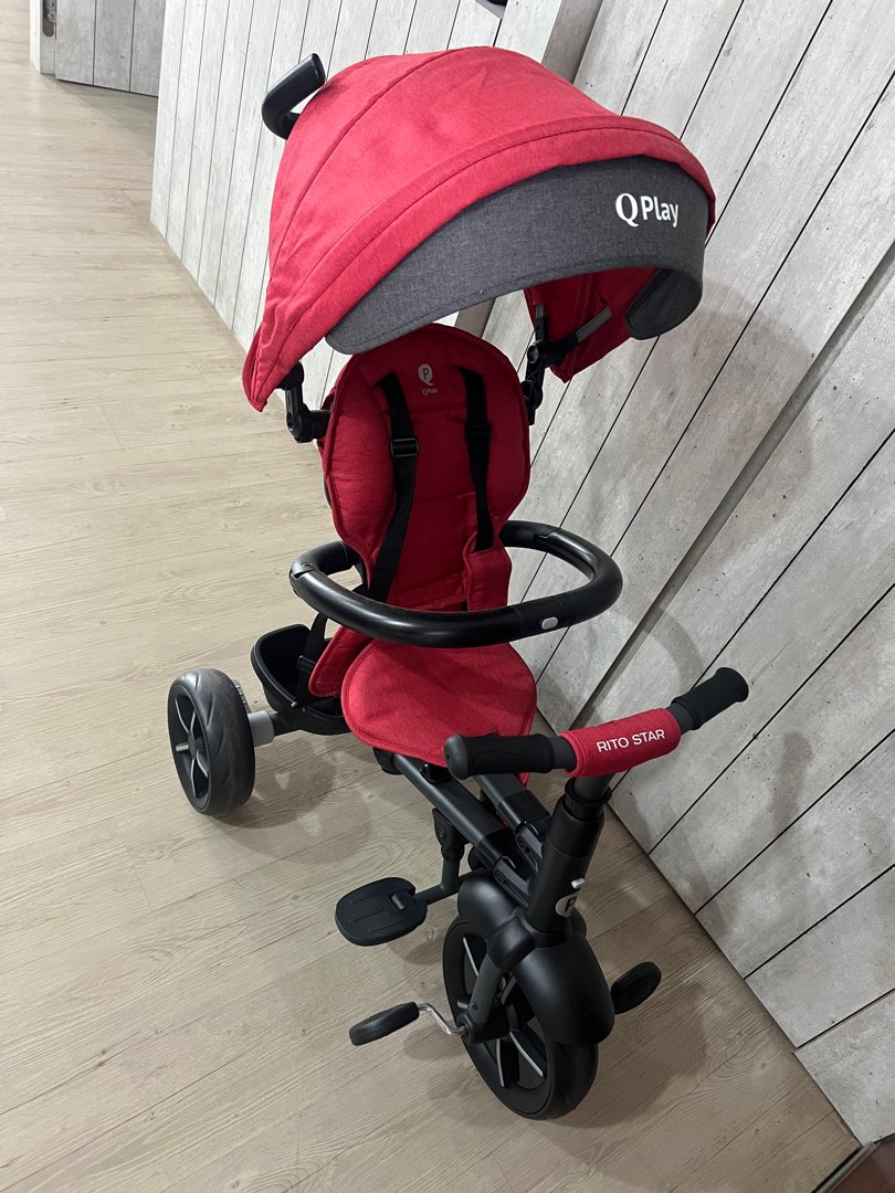 QPlay Rito Star Tricycle/ Trike, Babies & Kids, Going Out, Strollers on ...