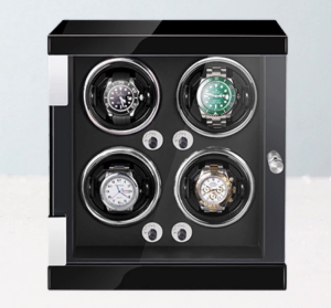 Quality Luxury Individual Watch Winder Box 4 Slots Self-Winding Box ...
