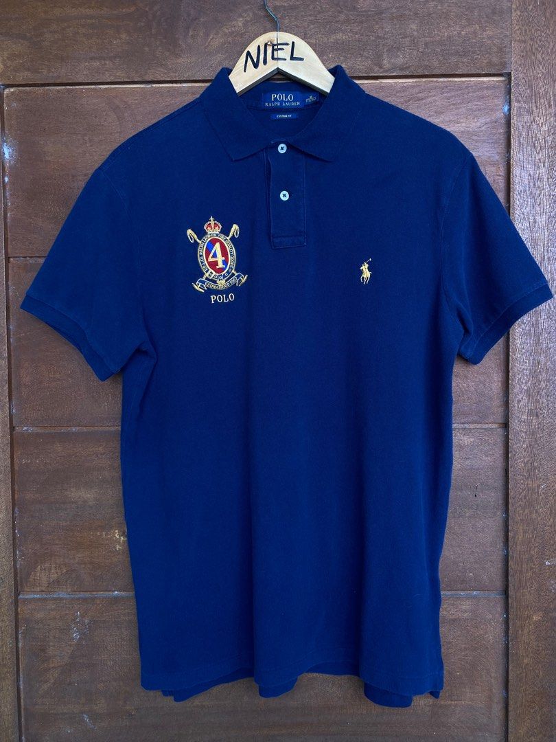 Ralph lauren prl club (Gold tag), Men's Fashion, Tops & Sets, Tshirts & Polo Shirts on Carousell