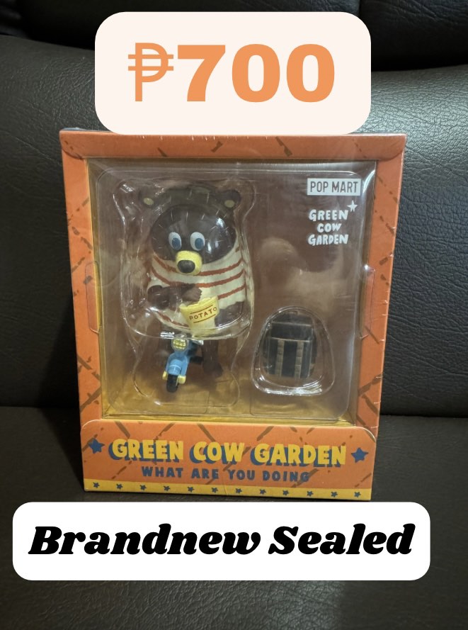 Rare Pop Mart Green Cow Garden Bnew Sealed, Hobbies & Toys, Toys ...