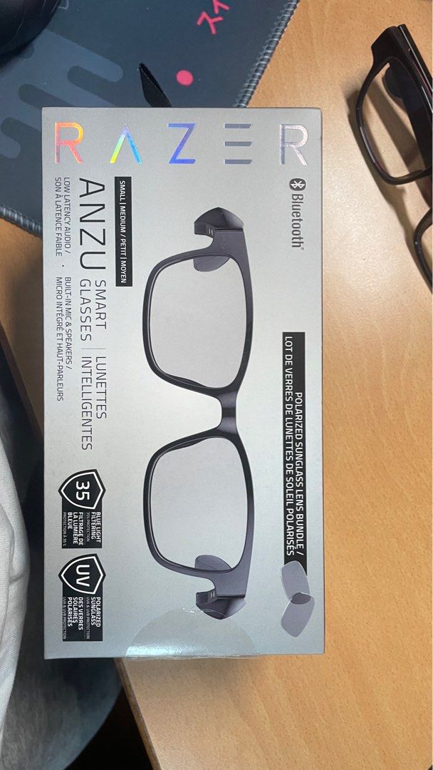 Razer Anzu Smart Glasses Size S/M, Men's Fashion, Watches & Accessories ...