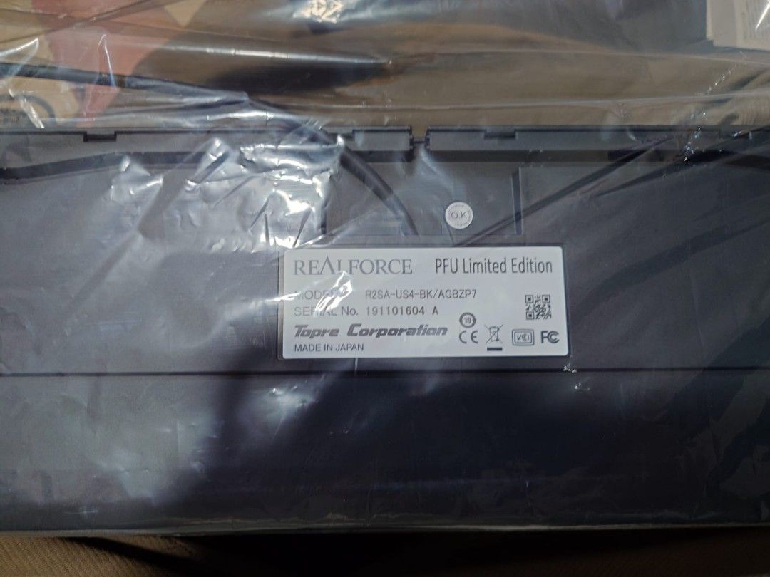 REALFORCE R2 PFU Limited Edition Black 45g full size keyboard ...