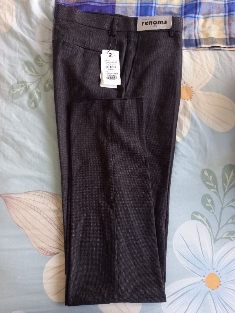 Renoma Men Slack, Men's Fashion, Bottoms, Trousers on Carousell