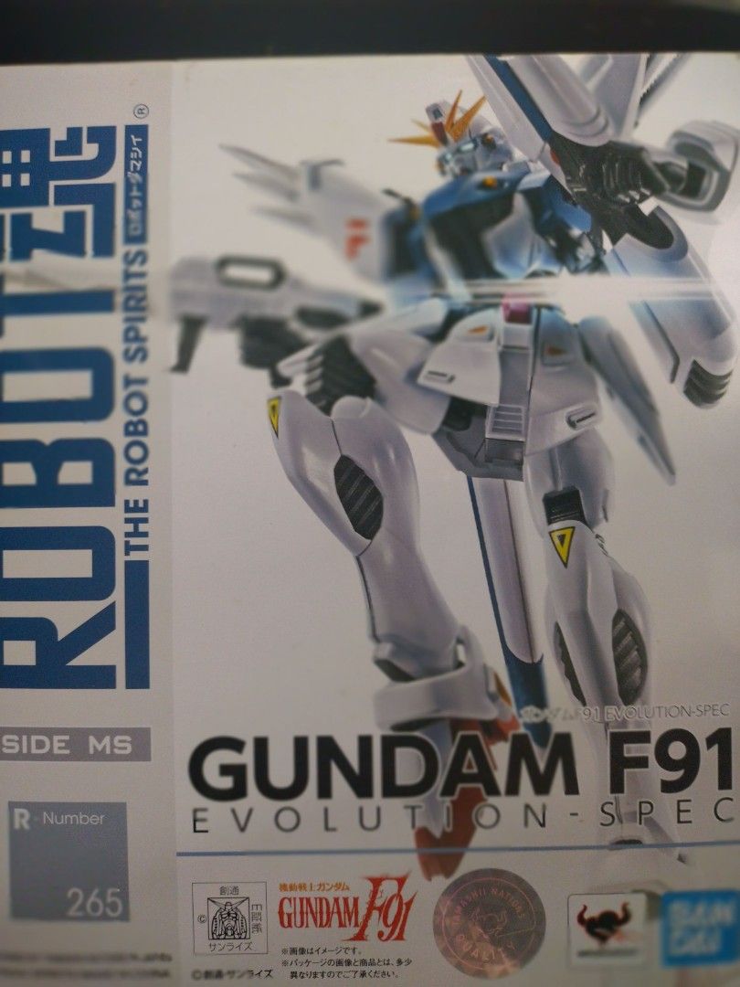 Robot 魂 265 Gundam F91 Evolution-Spec 機動戰士 高達 F91, 興趣及遊戲, 玩具 & 遊戲類 - Carousell