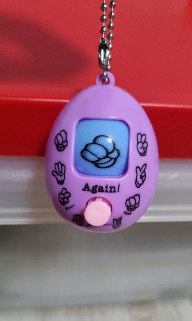 Rock Paper Scissors Keychain, Everything Else on Carousell