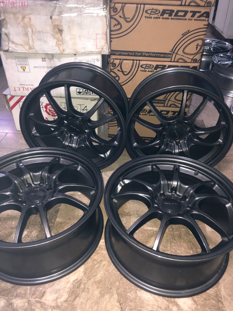 Rota Circuit 10, Car Parts & Accessories, Mags and Tires on Carousell