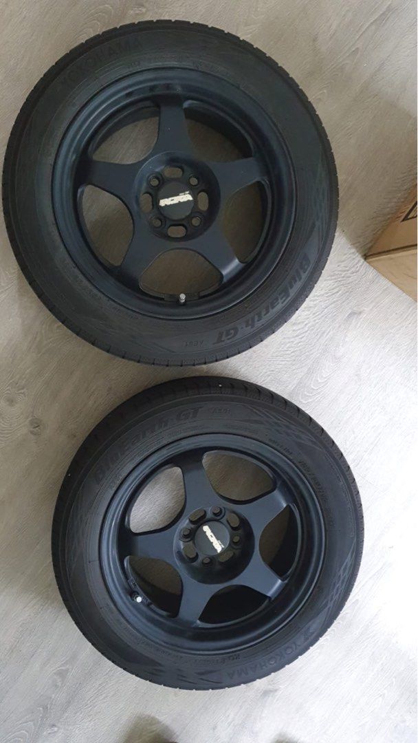 Rota rims 185/60/15, Car Accessories, Tyres & Rims on Carousell